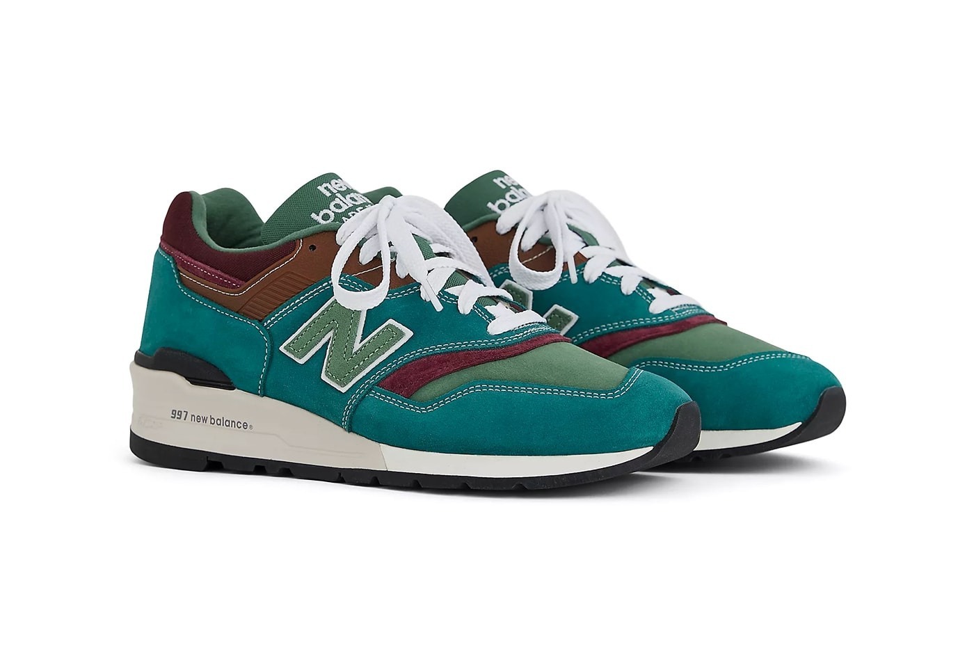 Official Look at the New Balance 997 "Vintage Teal/Jade" - 24Hip-Hop